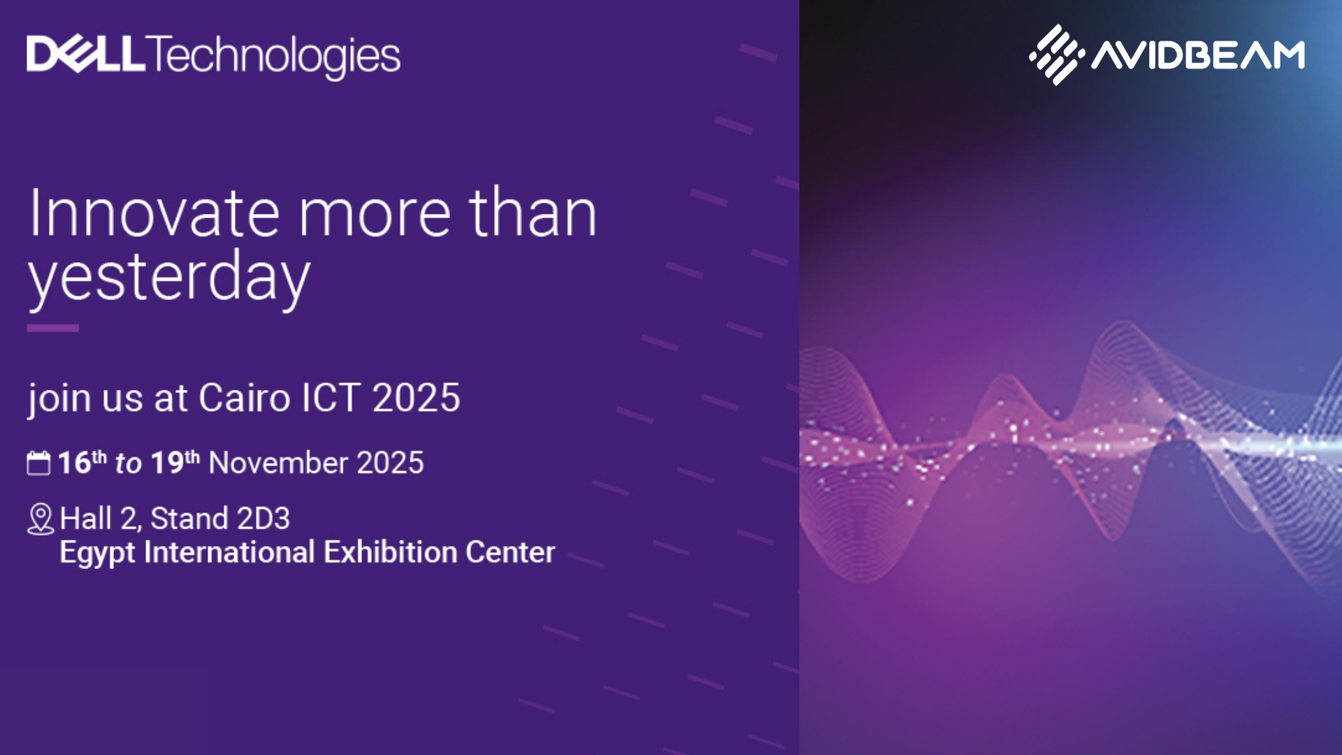 AvidBeam Joins Cairo ICT 2025 to "Rewrite Tomorrow's Story"