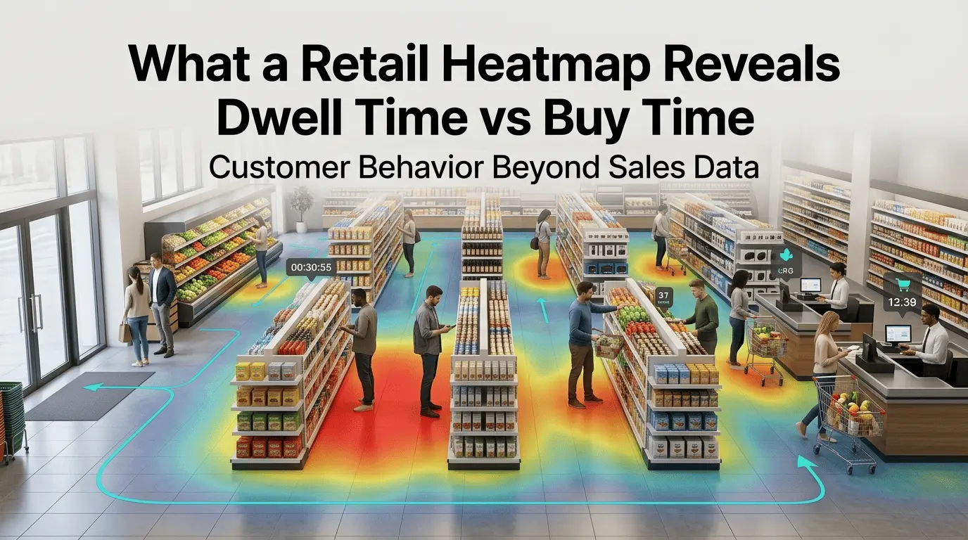 What a Retail Heatmap Reveals About Dwell Time vs. Buy Time