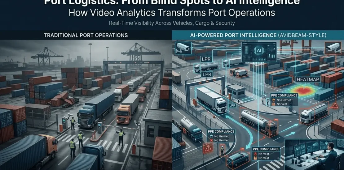 Port Logistics Solutions with AvidBeam Intelligence