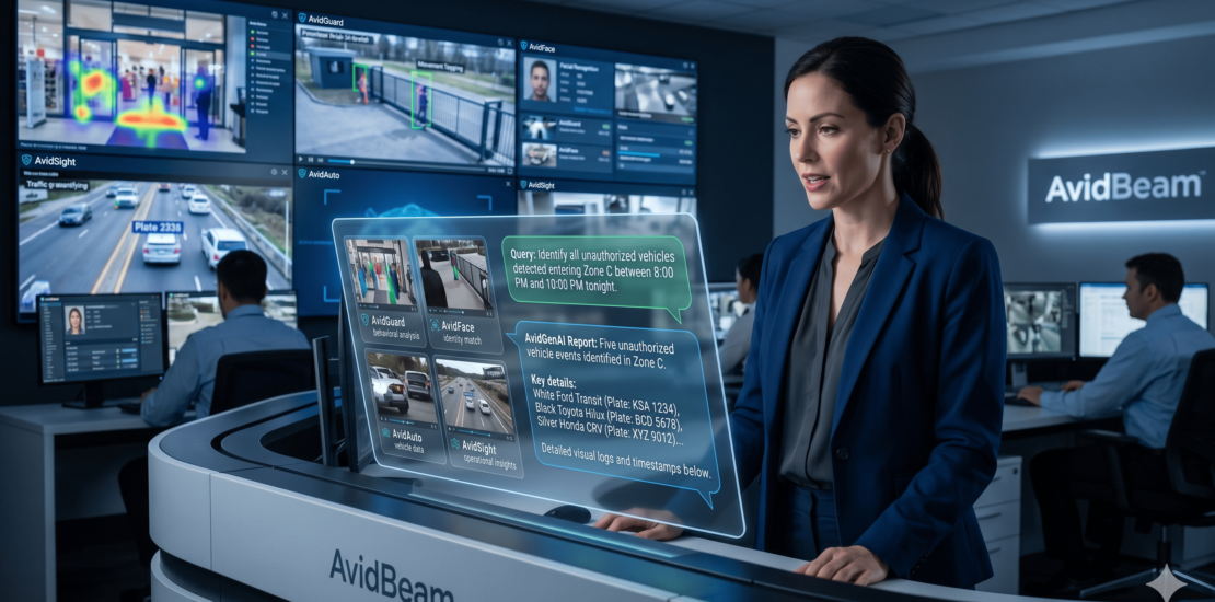 GenAI And Video Analytics: AvidGenAI Surveillance Platform- AvidBeam